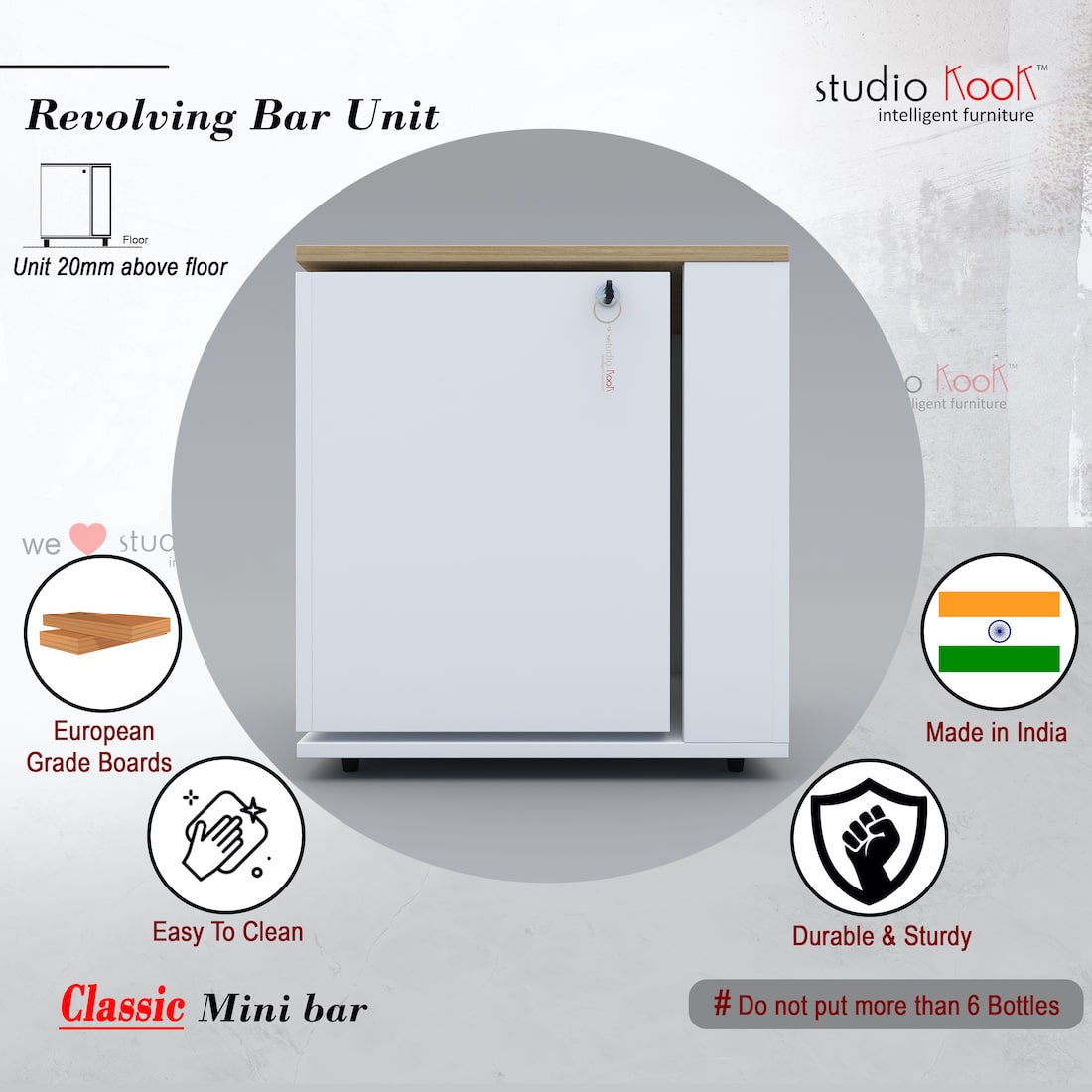 Classic Minibar Cabinet – StudioKook